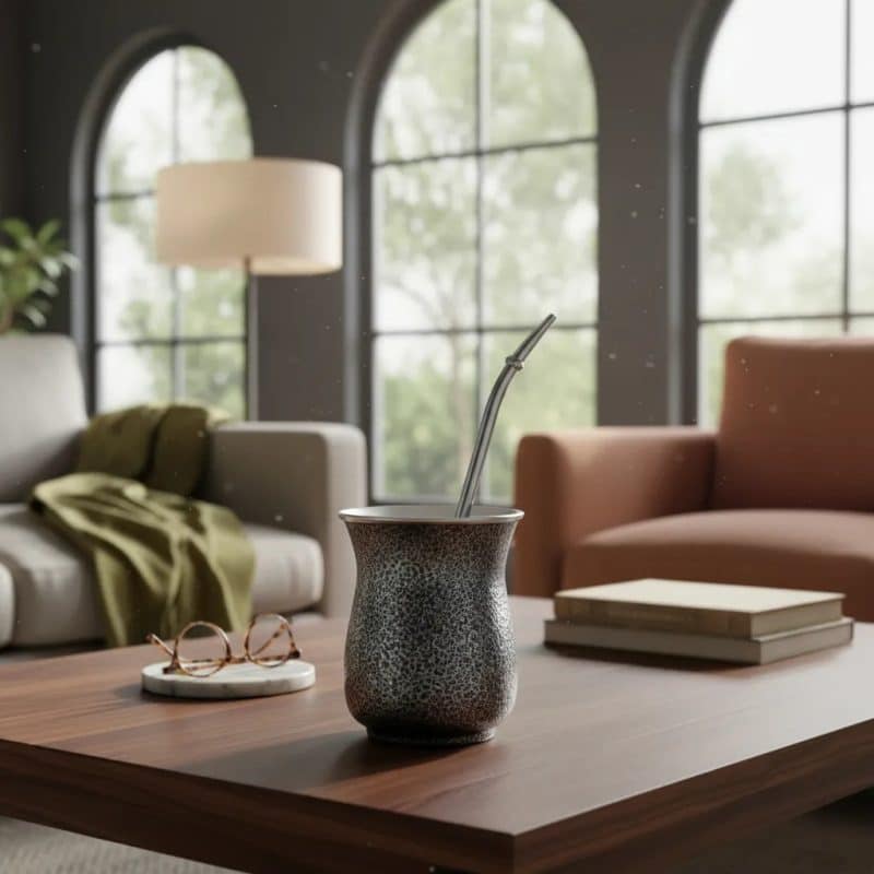 Mate Atérmico Bombé De Acero Inoxidable Grande + Bombilla | VIMA – Casa ...